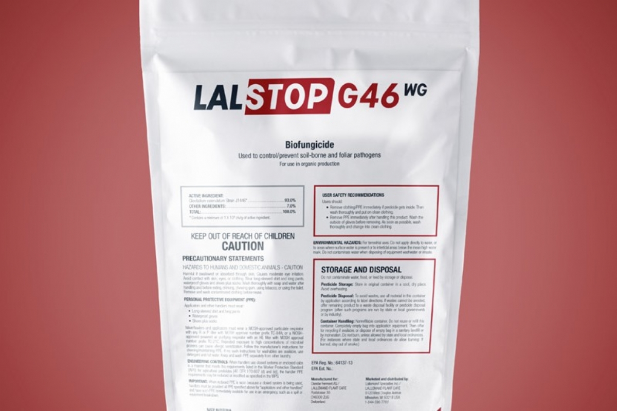 Toelating nieuwe fungicide Lalstop G46 WG